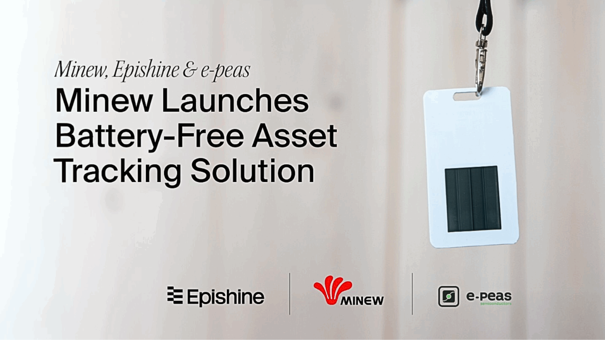 Minew launches battery-free asset tracking solution in collaboration ...