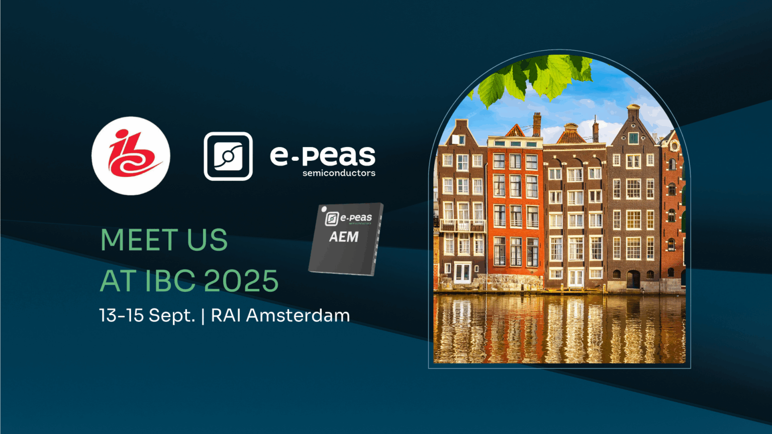 Energy Harvesting PMIC for Entertainment | e-peas IBC 2025